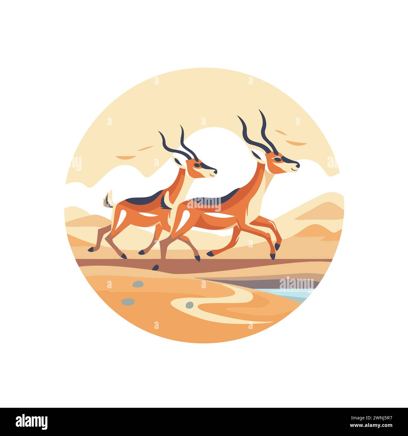 Impala in art hi-res stock photography and images - Alamy