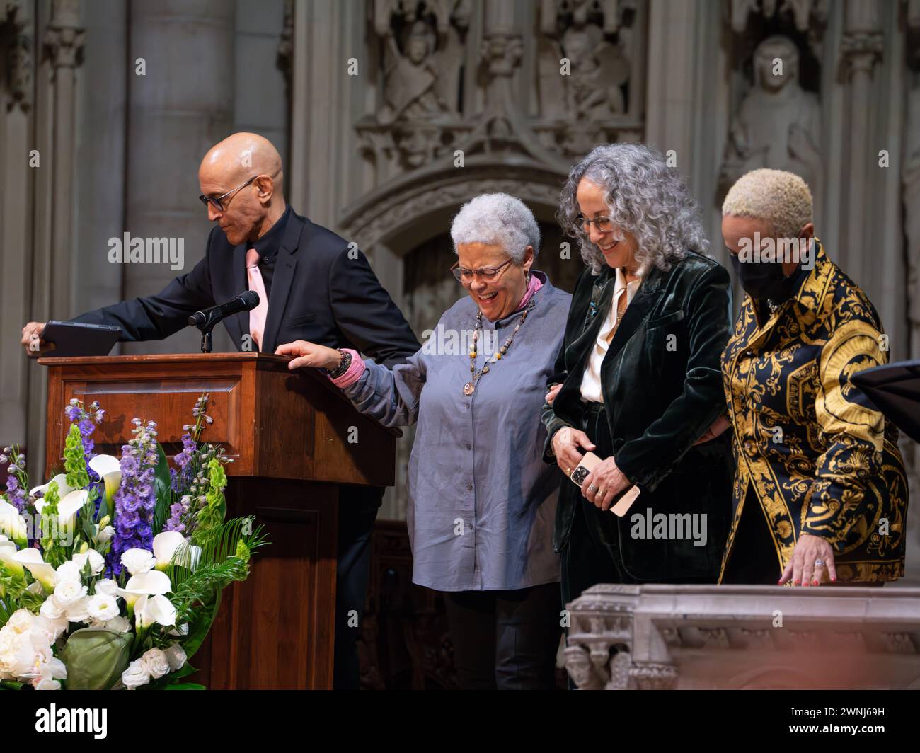 David Belafonte, Rachel Biesmeyer, Gina Belafonte, Shari Belafonte ...