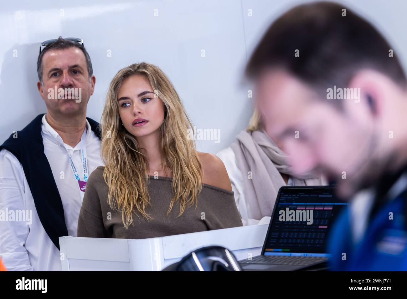 Laila Hasanovic, model and girlfriend of SCHUMACHER Mick (ger), Alpine ...