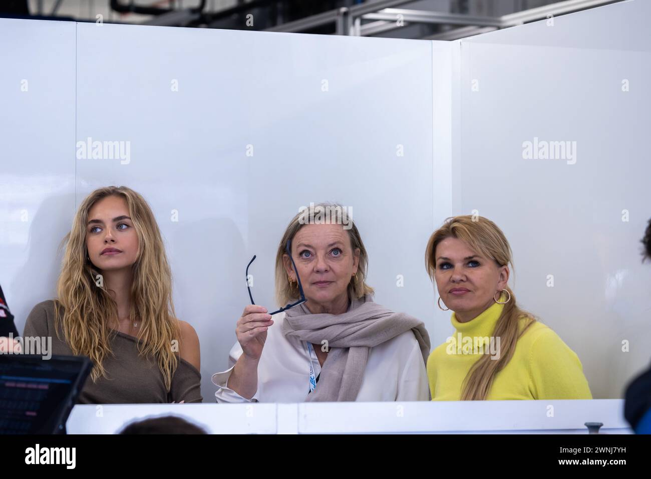 Laila Hasanovic, model and girlfriend of SCHUMACHER Mick (ger), Alpine ...