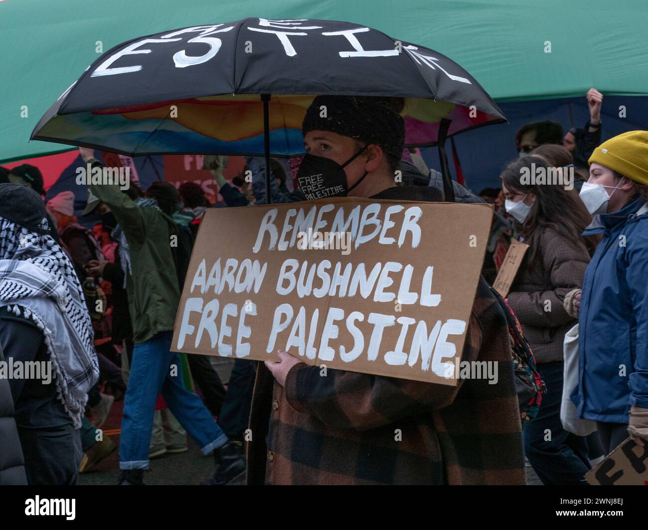 20240302 palestinemarch 09 jpg hi-res stock photography and images - Alamy