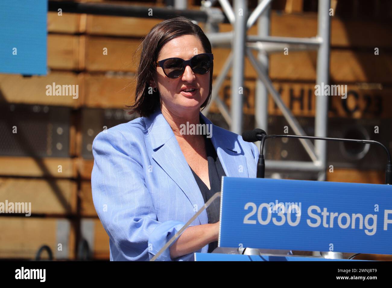 Sassafras, Australia. 03rd Mar, 2024. Premier Jeremy Rockliff's wife ...