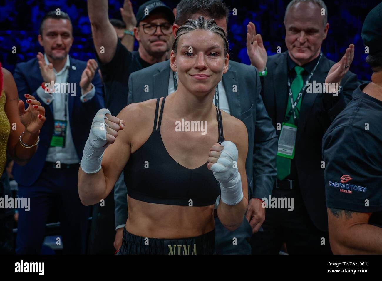 San Juan, Puerto Rico. 02nd Mar, 2024. Boxing: Featherweight, women ...