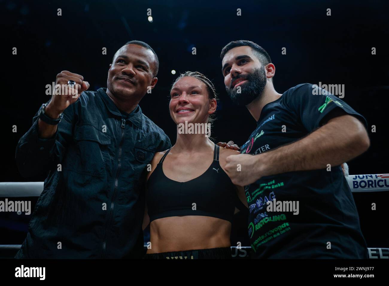 San Juan, Puerto Rico. 02nd Mar, 2024. Boxing: Featherweight, women ...