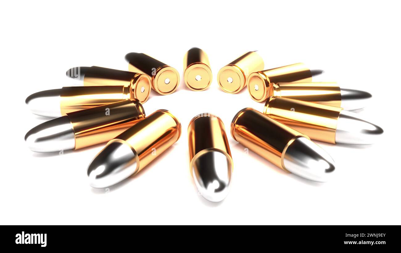 Firing bullets Cut Out Stock Images & Pictures - Alamy
