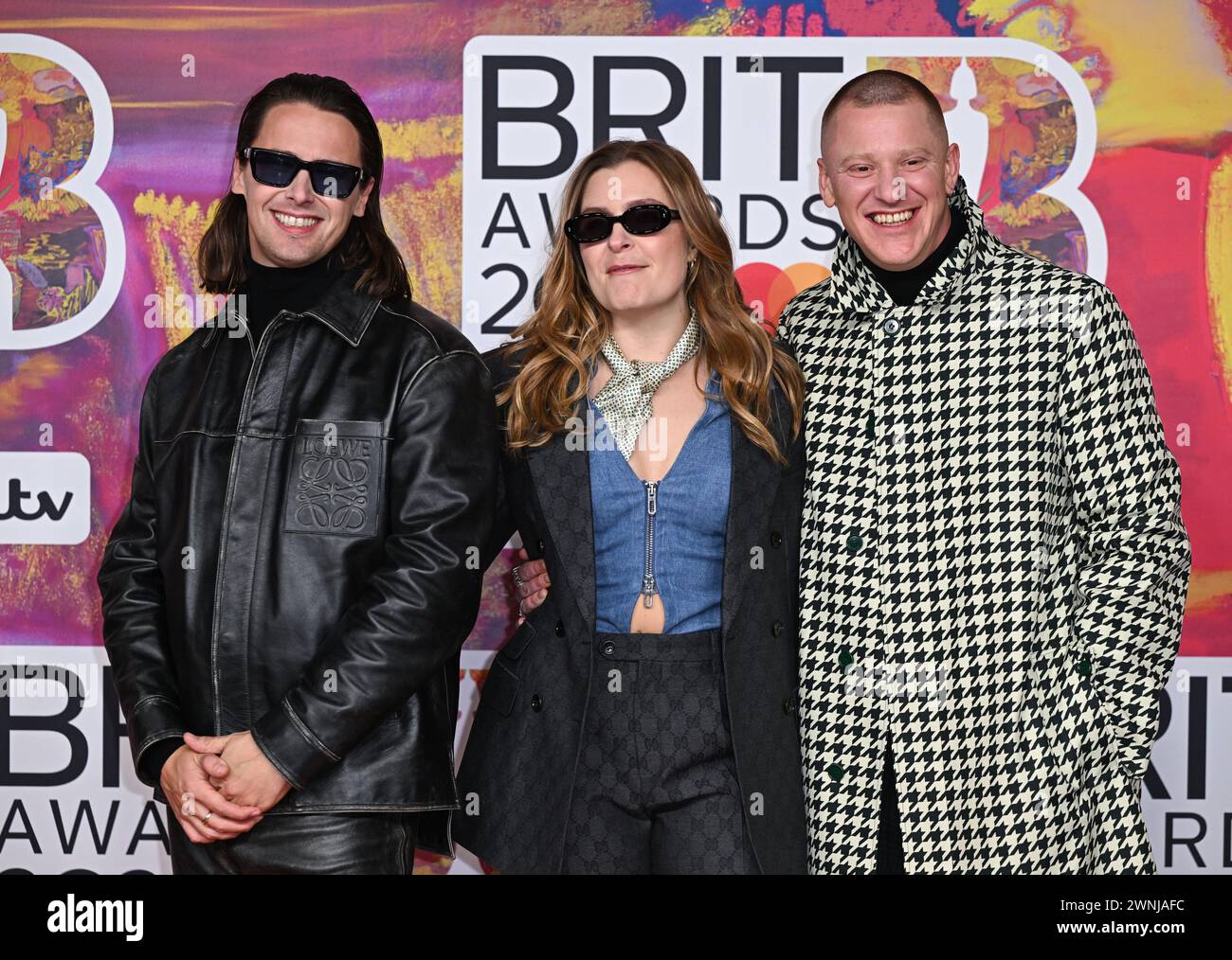 London, UK. March 2nd, 2024. EDITORIAL USE ONLY Tom McFarland, Lydia ...