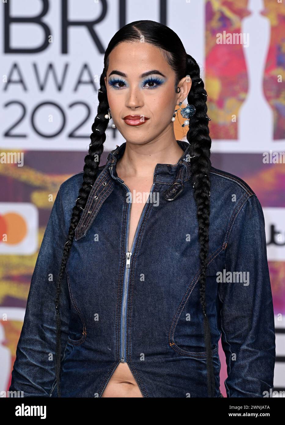 London, UK. March 2nd, 2024. EDITORIAL USE ONLY Jazzy aka Yasmine Byrne ...