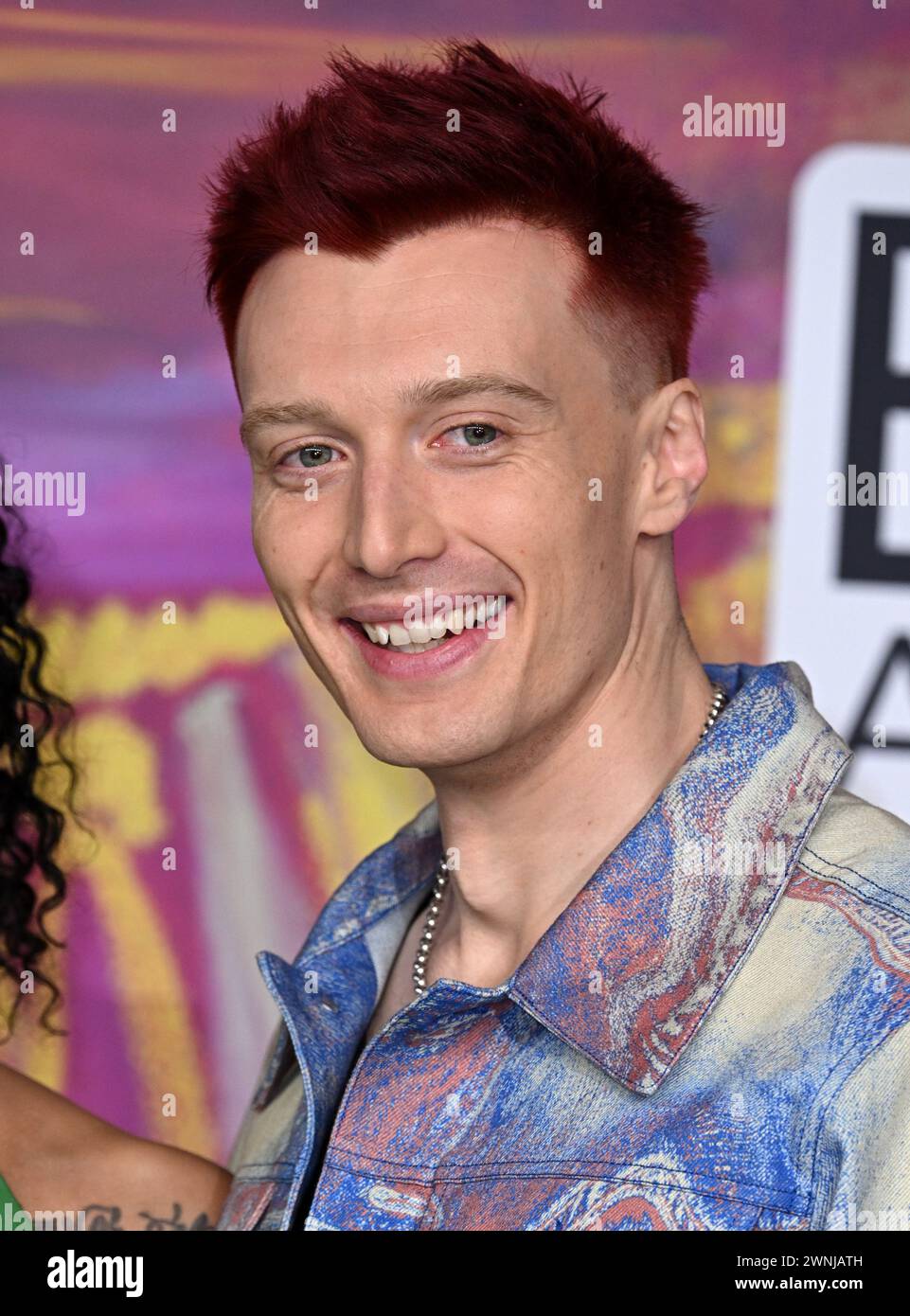 London, UK. March 2nd, 2024. EDITORIAL USE ONLY Jack Saunders arriving ...