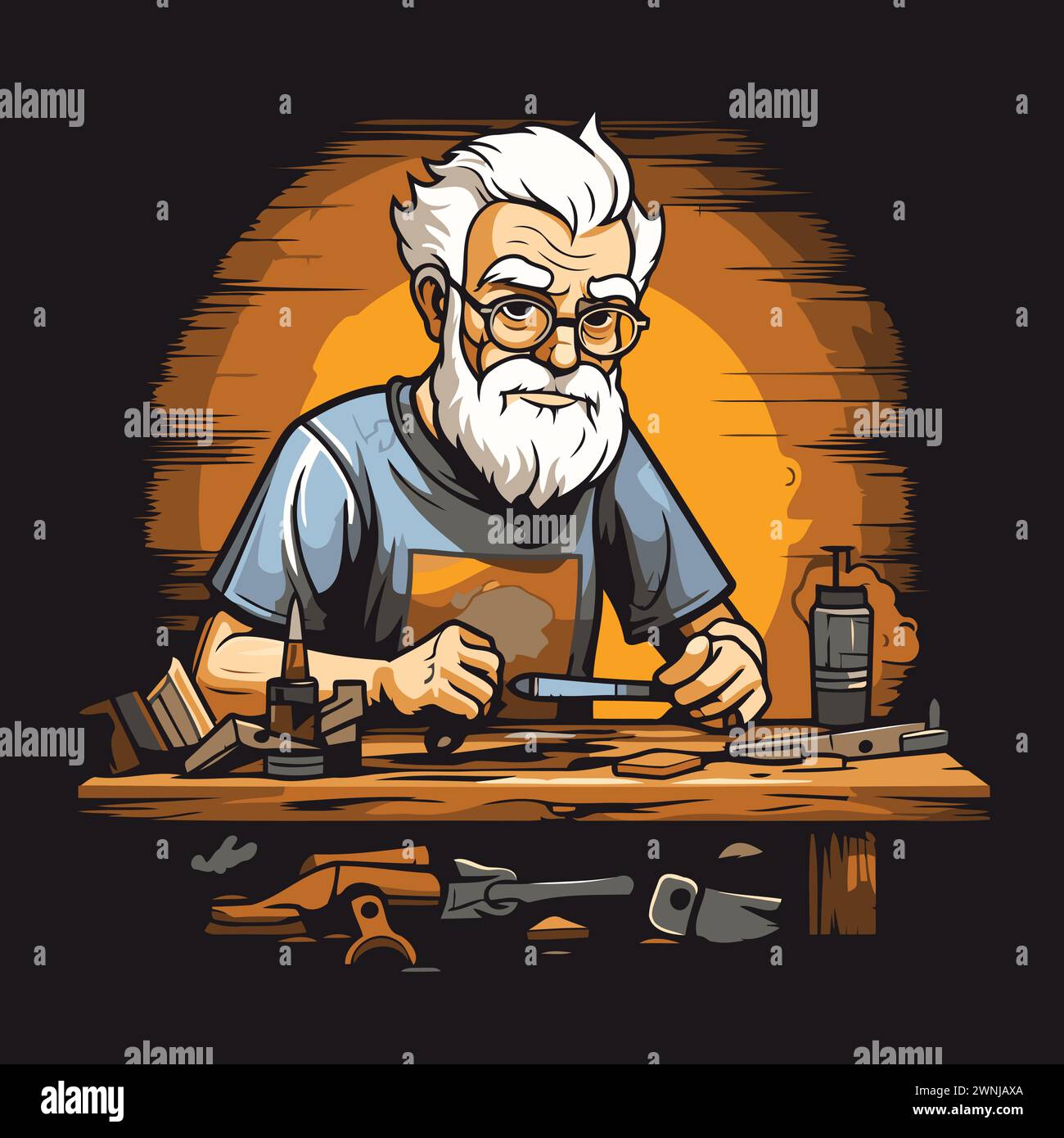 Timbering Stock Vector Images - Alamy