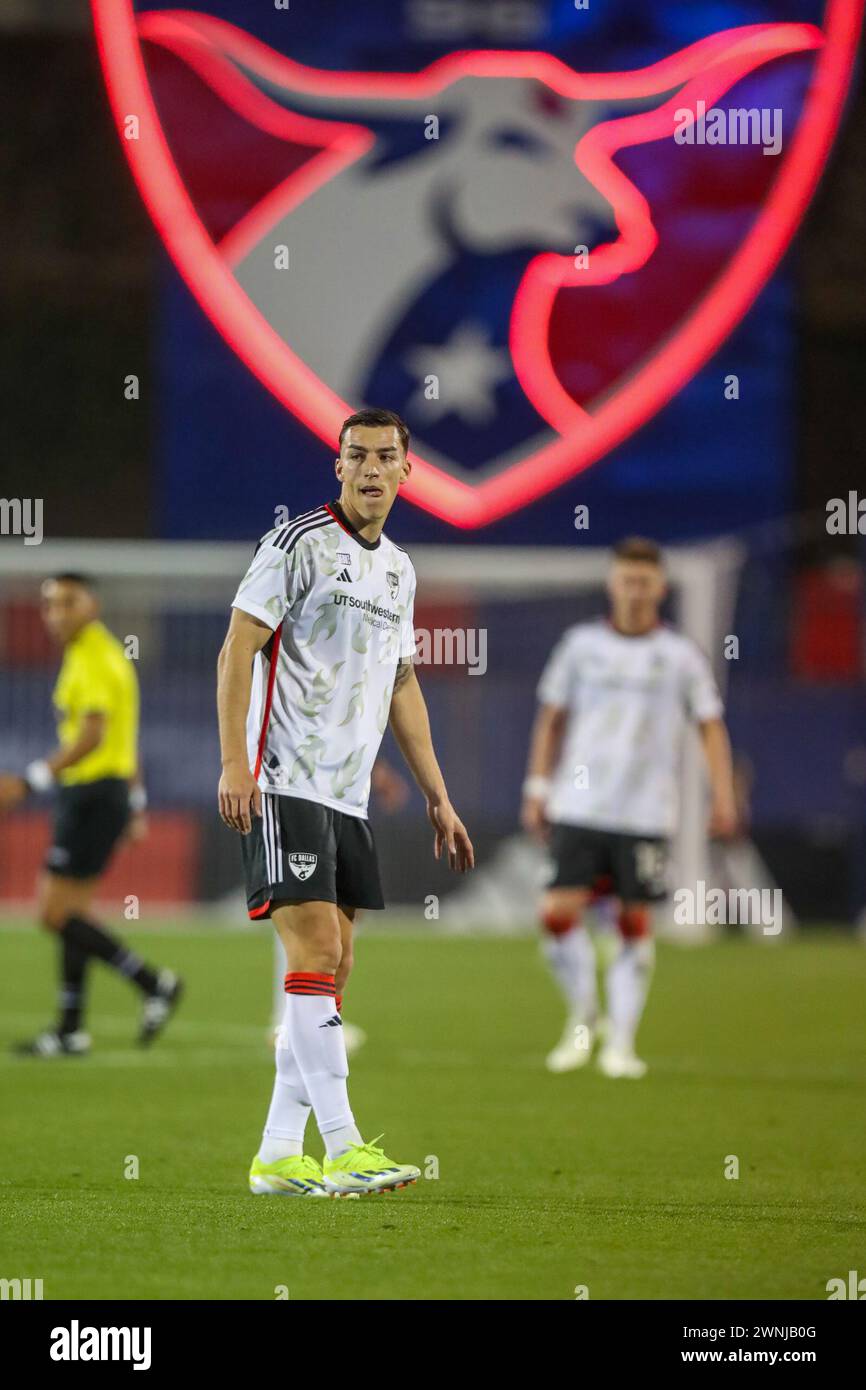 Frisco, Texas, USA. 2nd Mar, 2024. The recently acquired PETAR MUSA (9 ...