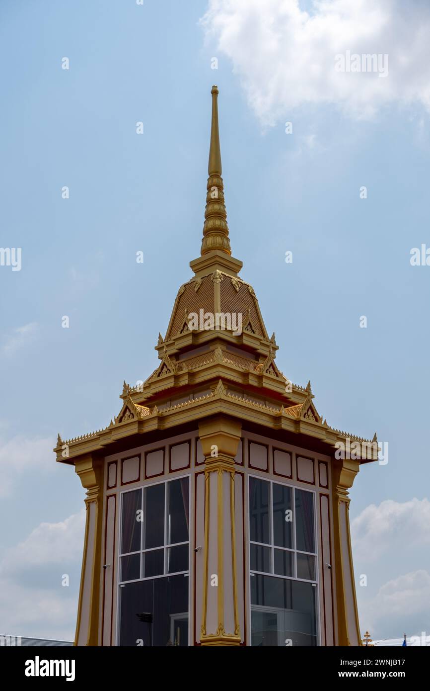 Bangkok, Thailand - 25 February 2024:Shrine of The Holy Relics of Lord ...