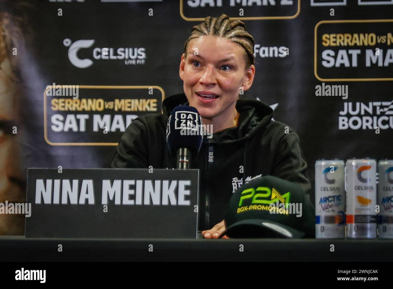 San Juan, Puerto Rico. 02nd Mar, 2024. Boxing: Featherweight, women, world championship fight ...