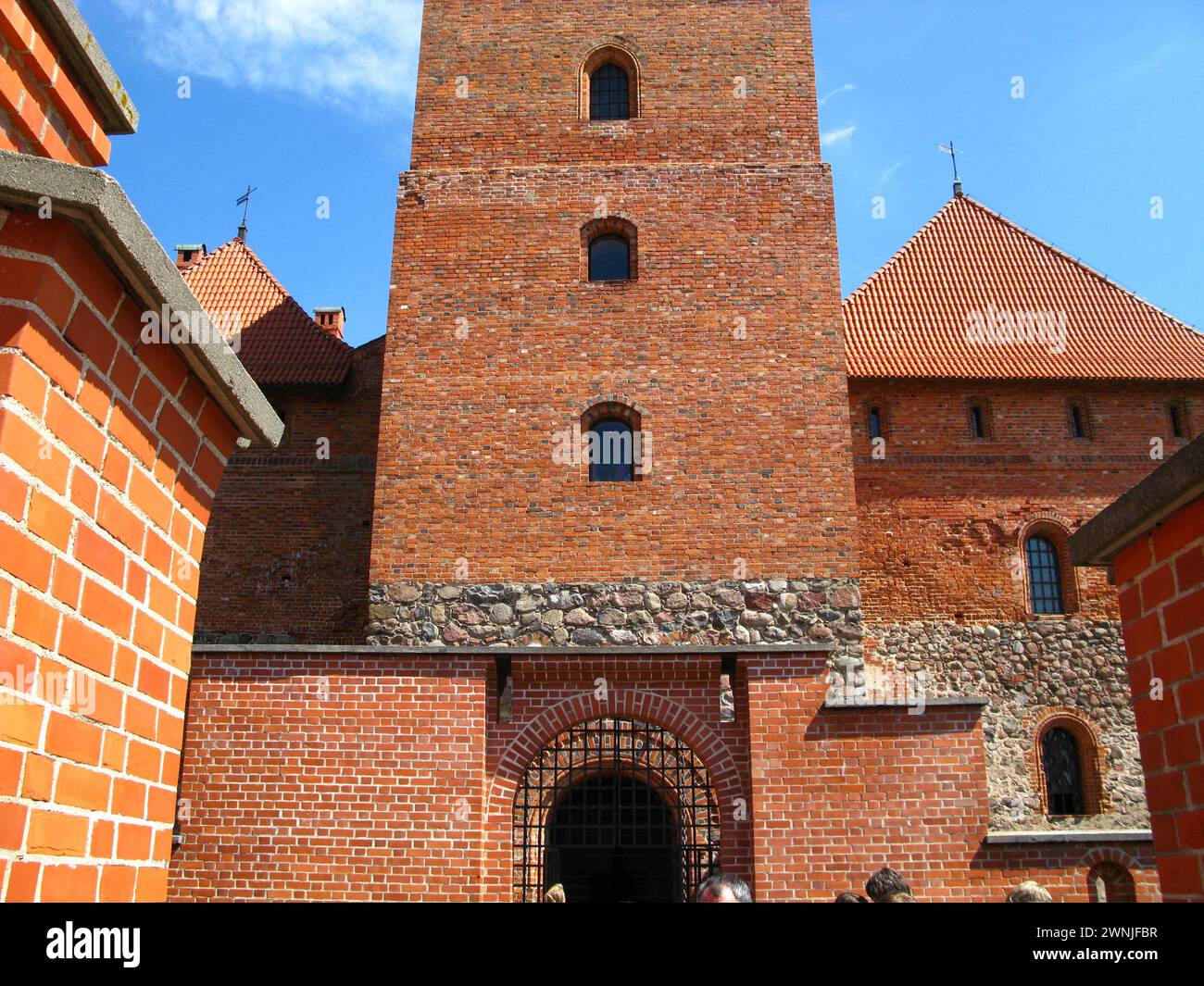 The medieval castle of Trakai, Lithuania Stock Photo - Alamy