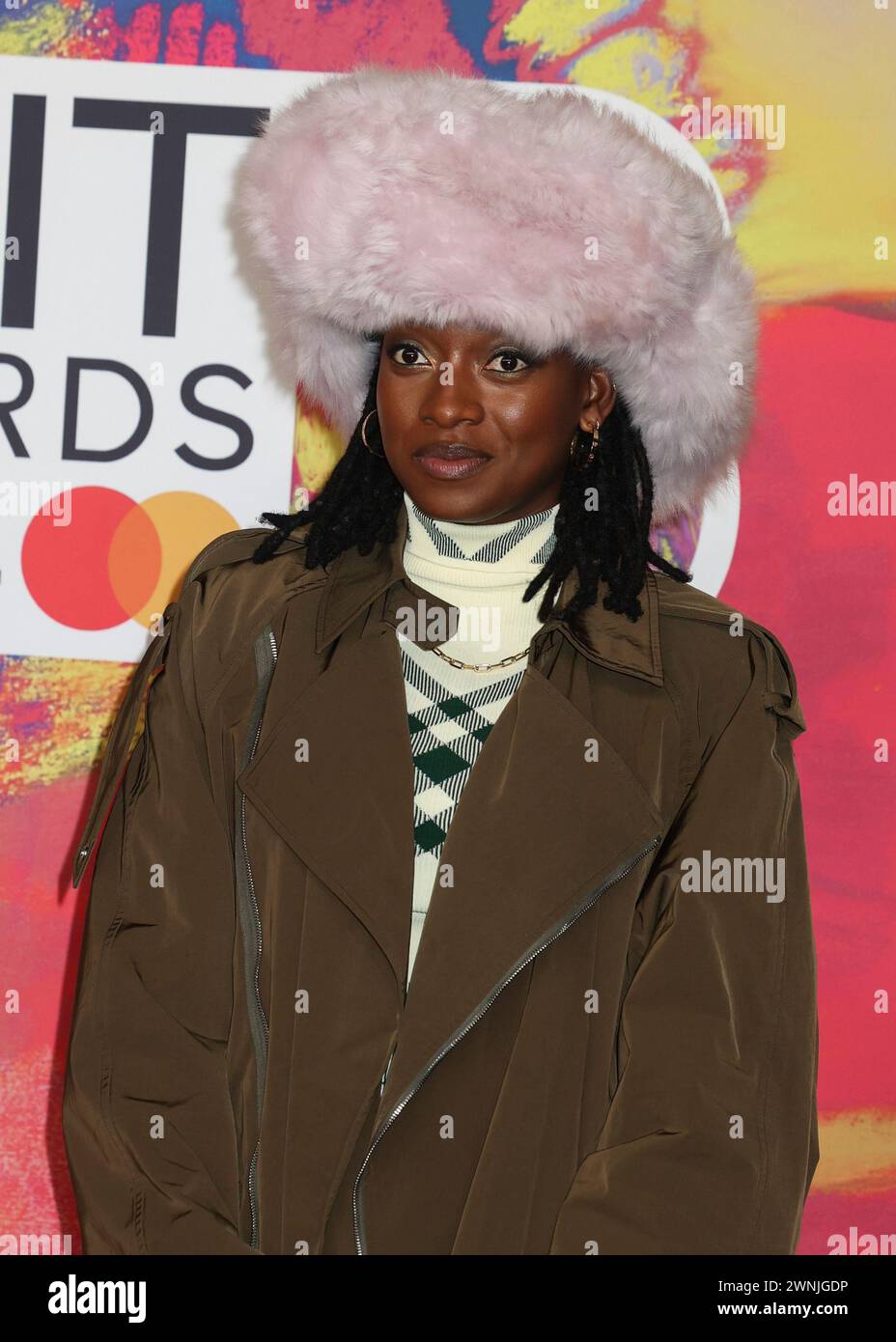 London, UK. 02nd Mar, 2024. Little Simz attends the BRIT Awards 2024 at ...