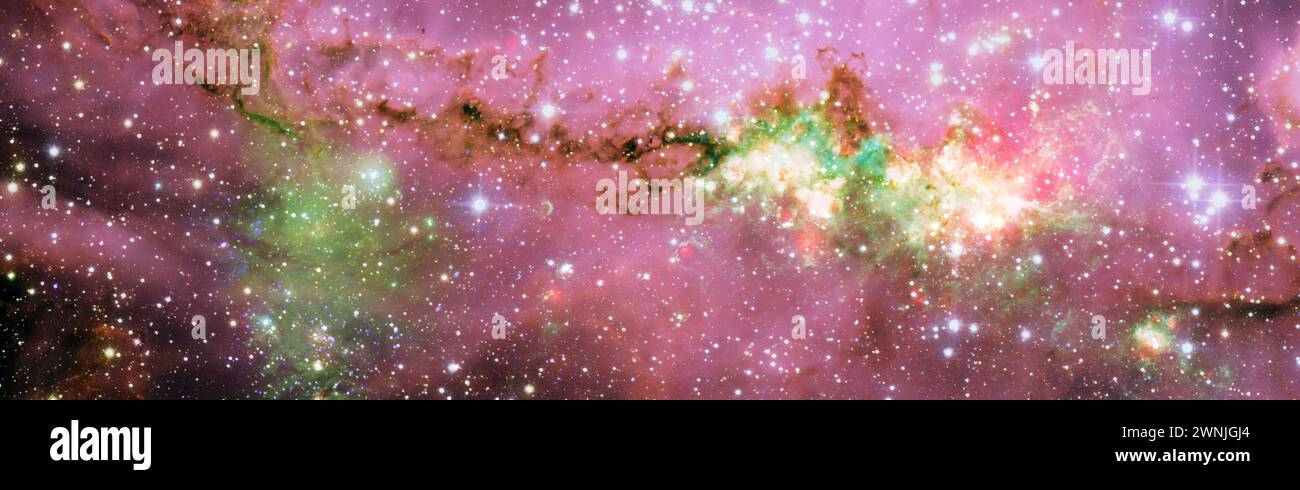 star particle motion on black background, starlight nebula in galaxy at ...