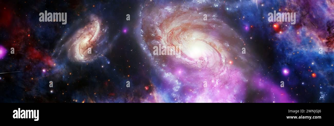 star particle motion on black background, starlight nebula in galaxy at ...