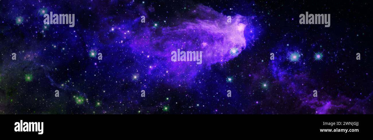 star particle motion on black background, starlight nebula in galaxy at ...