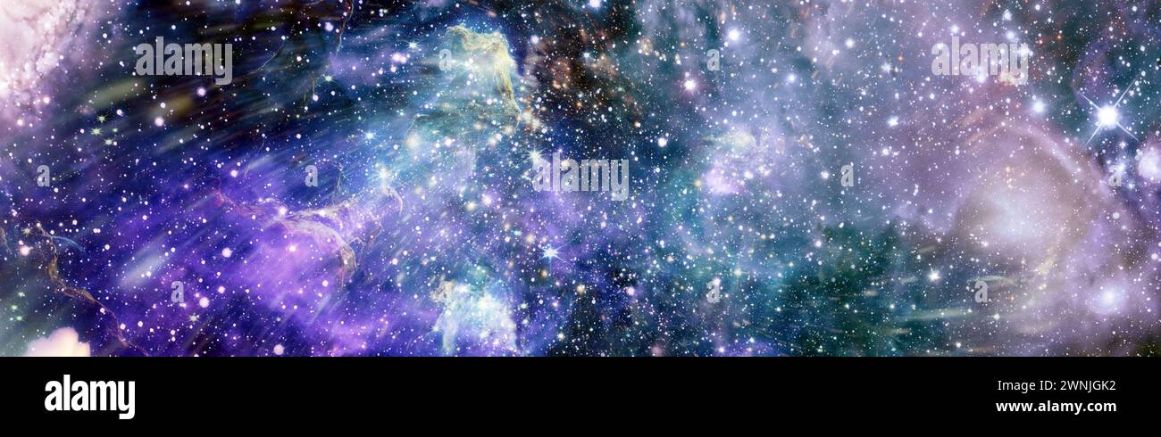 star particle motion on black background, starlight nebula in galaxy at ...