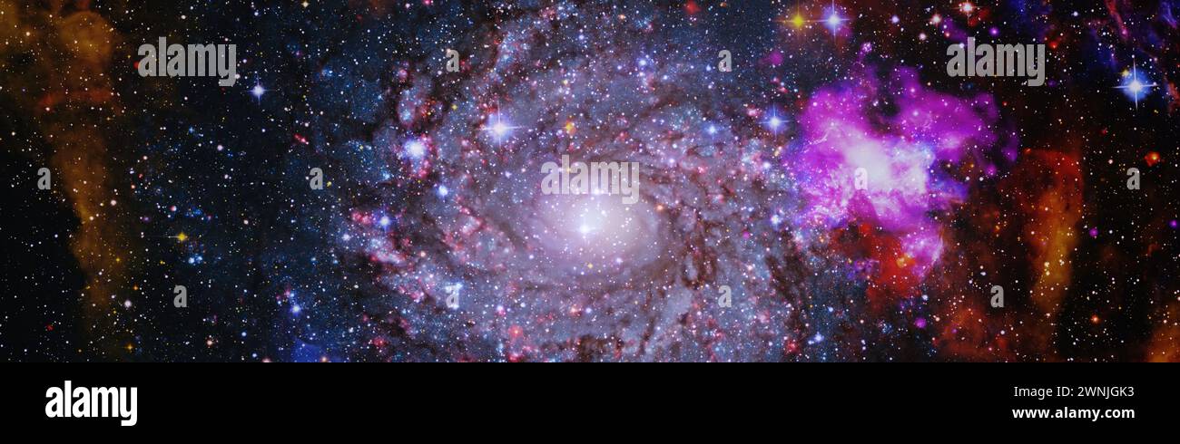 star particle motion on black background, starlight nebula in galaxy at ...