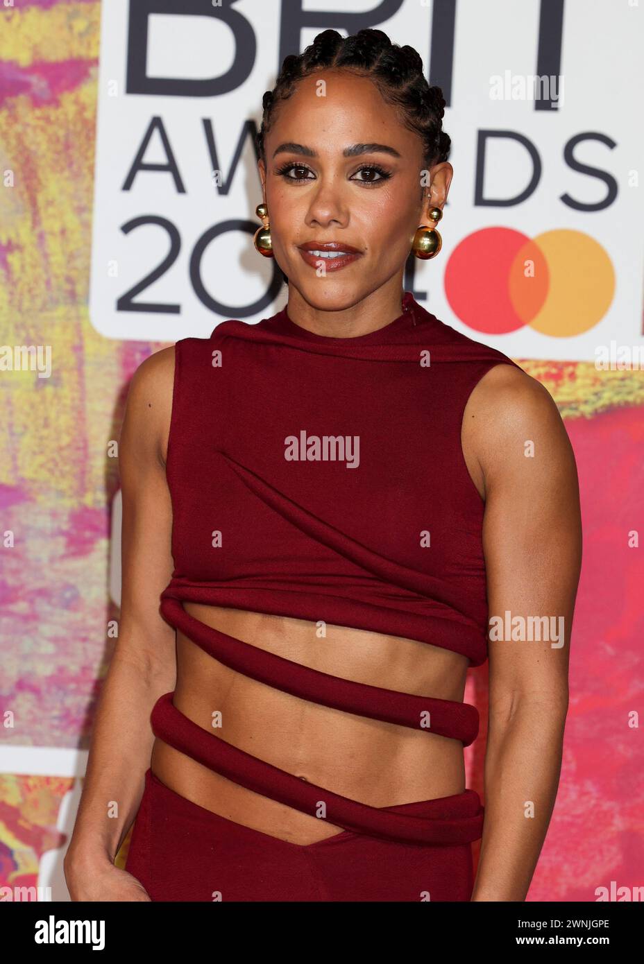 London, UK. 02nd Mar, 2024. Alex Scott attends the BRIT Awards 2024 at ...