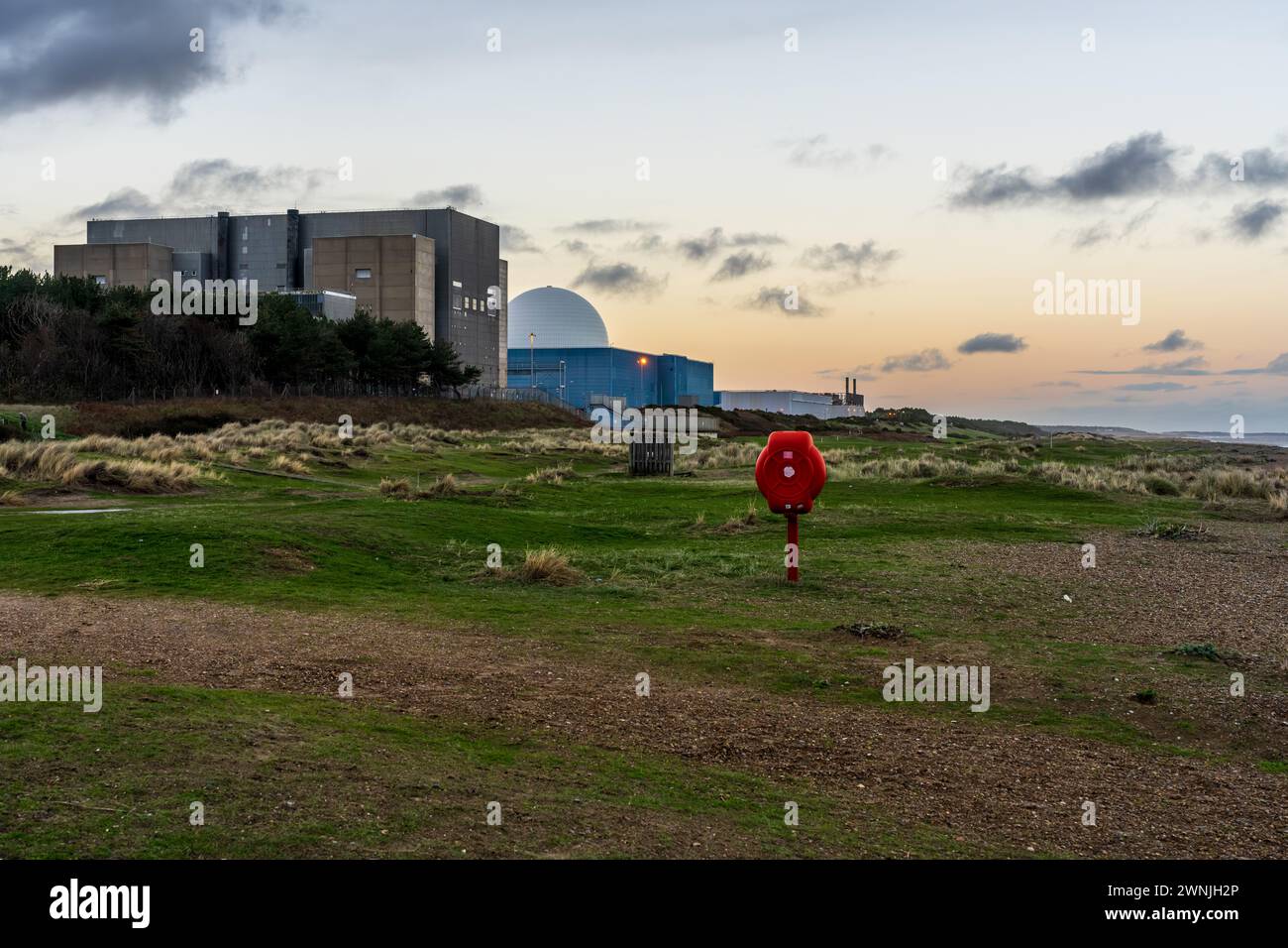 Sizewell, Suffolk, England, UK - November 16, 2022: The Beach and ...