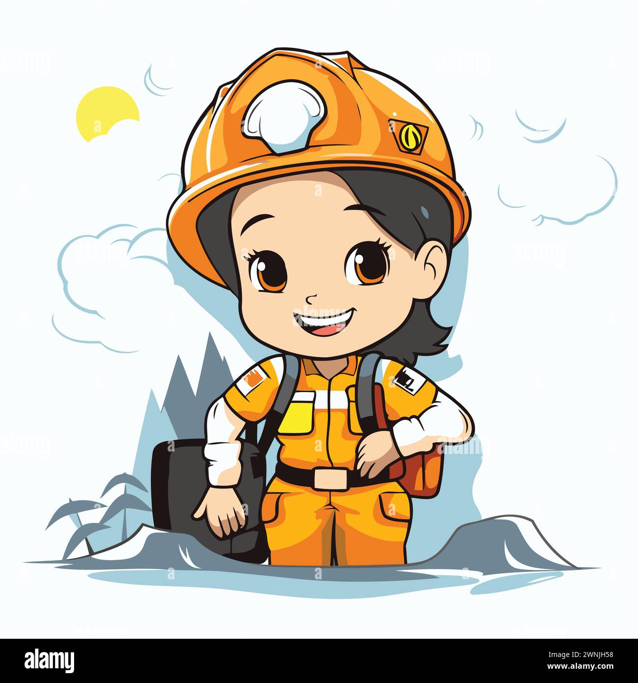 Safety suit Stock Vector Images - Alamy