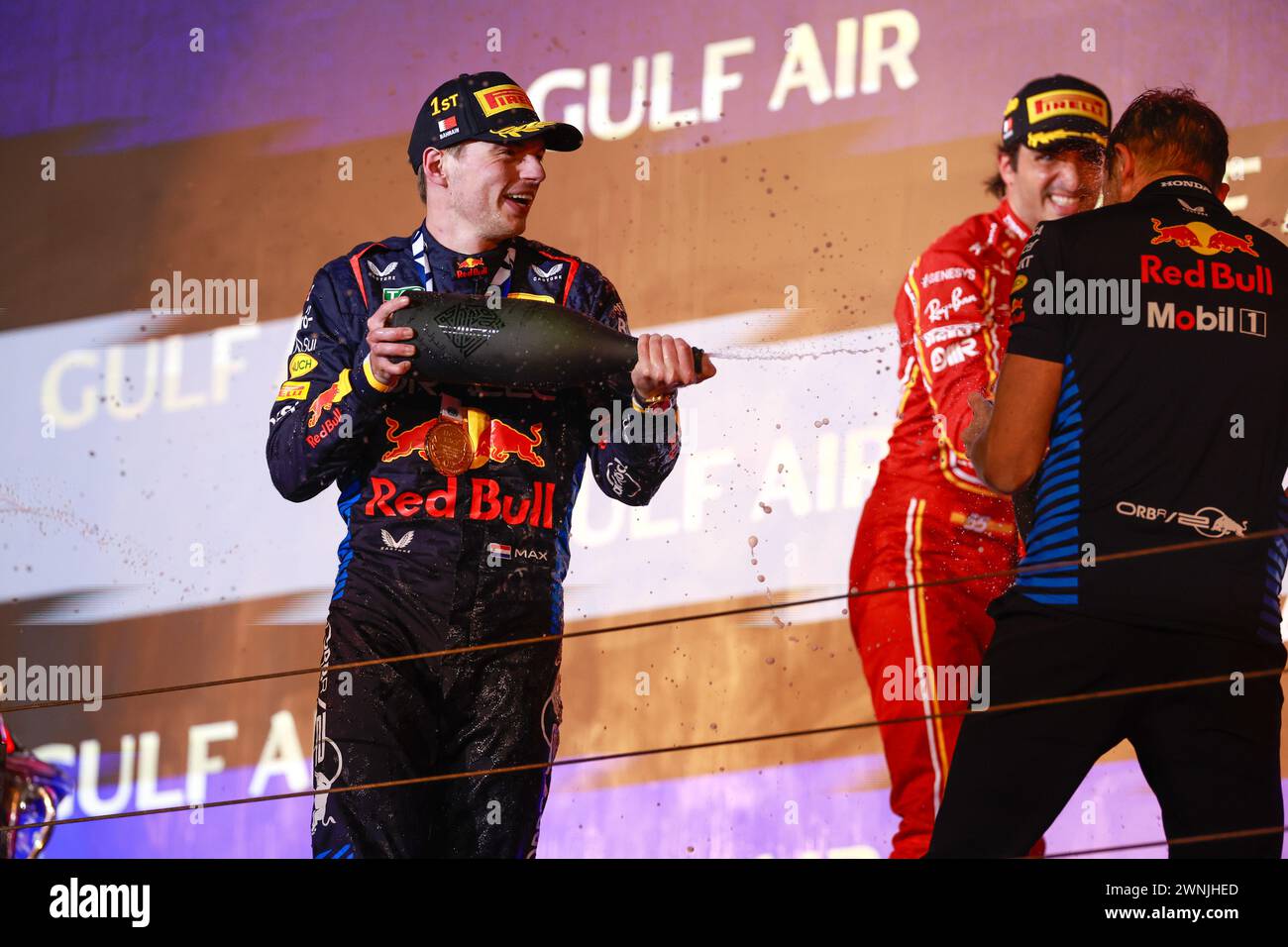 Bahrain. 02nd Mar, 2024. VERSTAPPEN Max (ned), Red Bull Racing RB20 ...
