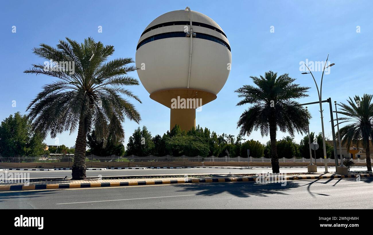 Buraydah city Al-Qassim, Saudi Arabia , 29 April 2024, Buraidah water ...