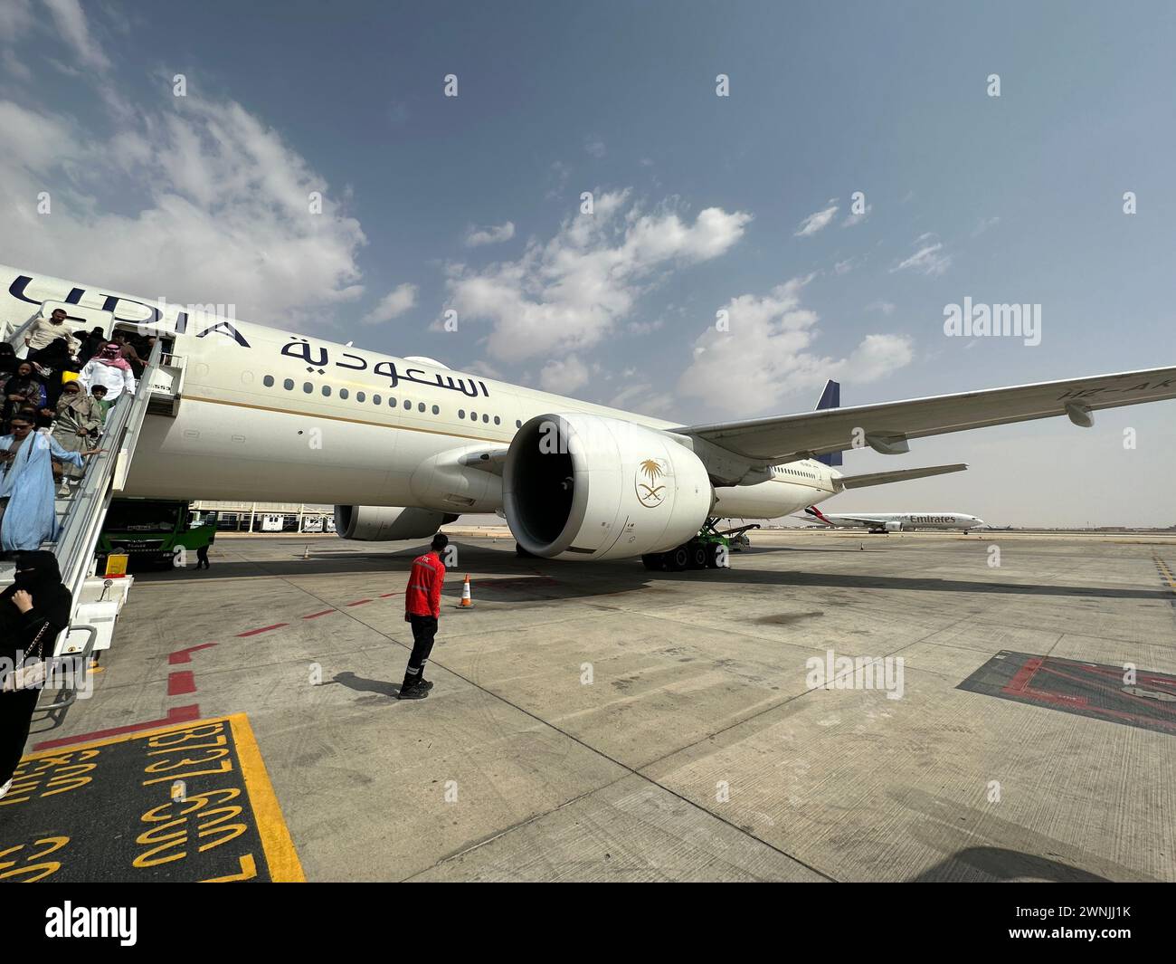 Riyadh , Saudi Arabia - Mar 11 2023 : Passengers traveling through ...