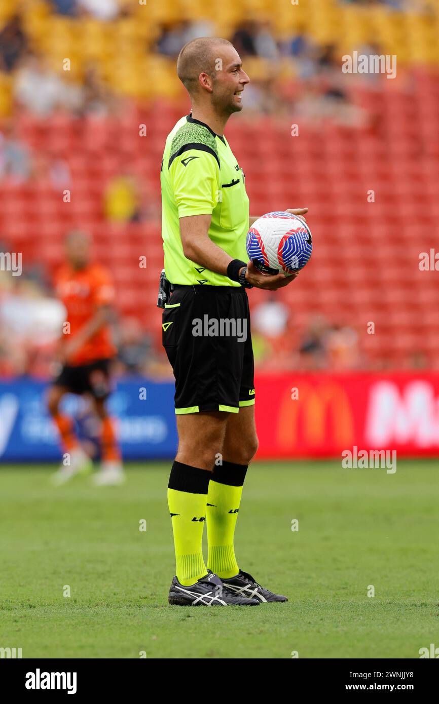 March 3, 2024: Brisbane, Australia, March 3rd 2024: Match official ...