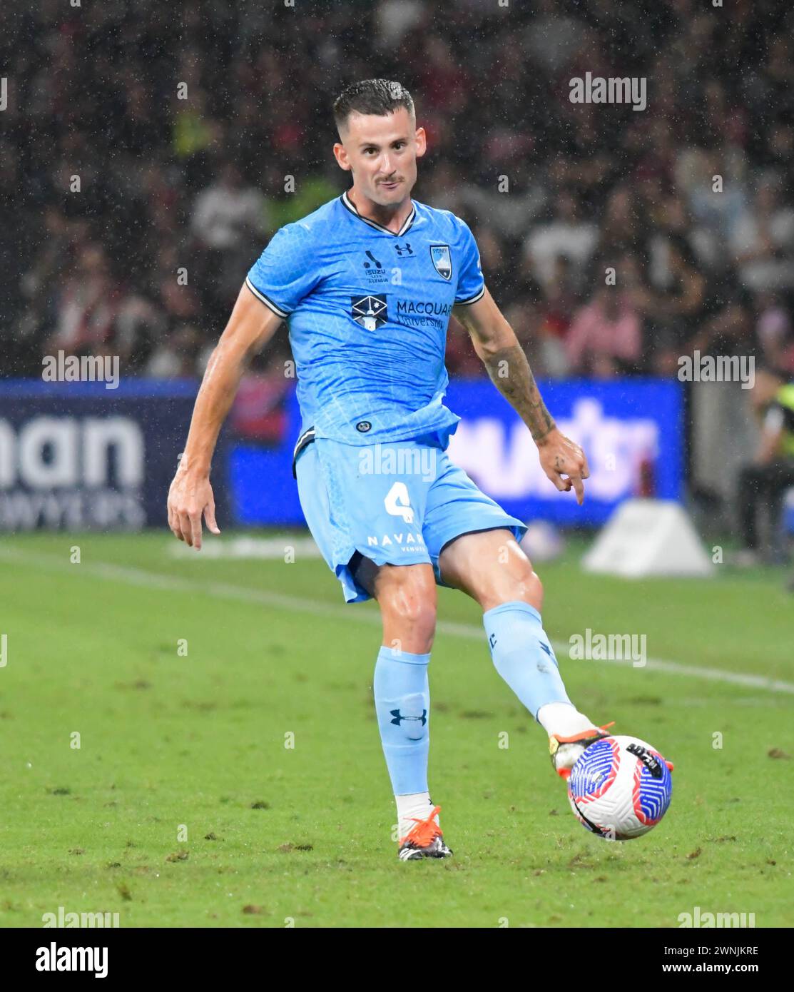 Sydney, Australia. 2nd Mar 2024 Jonathan Courtney - Perkins during the ...