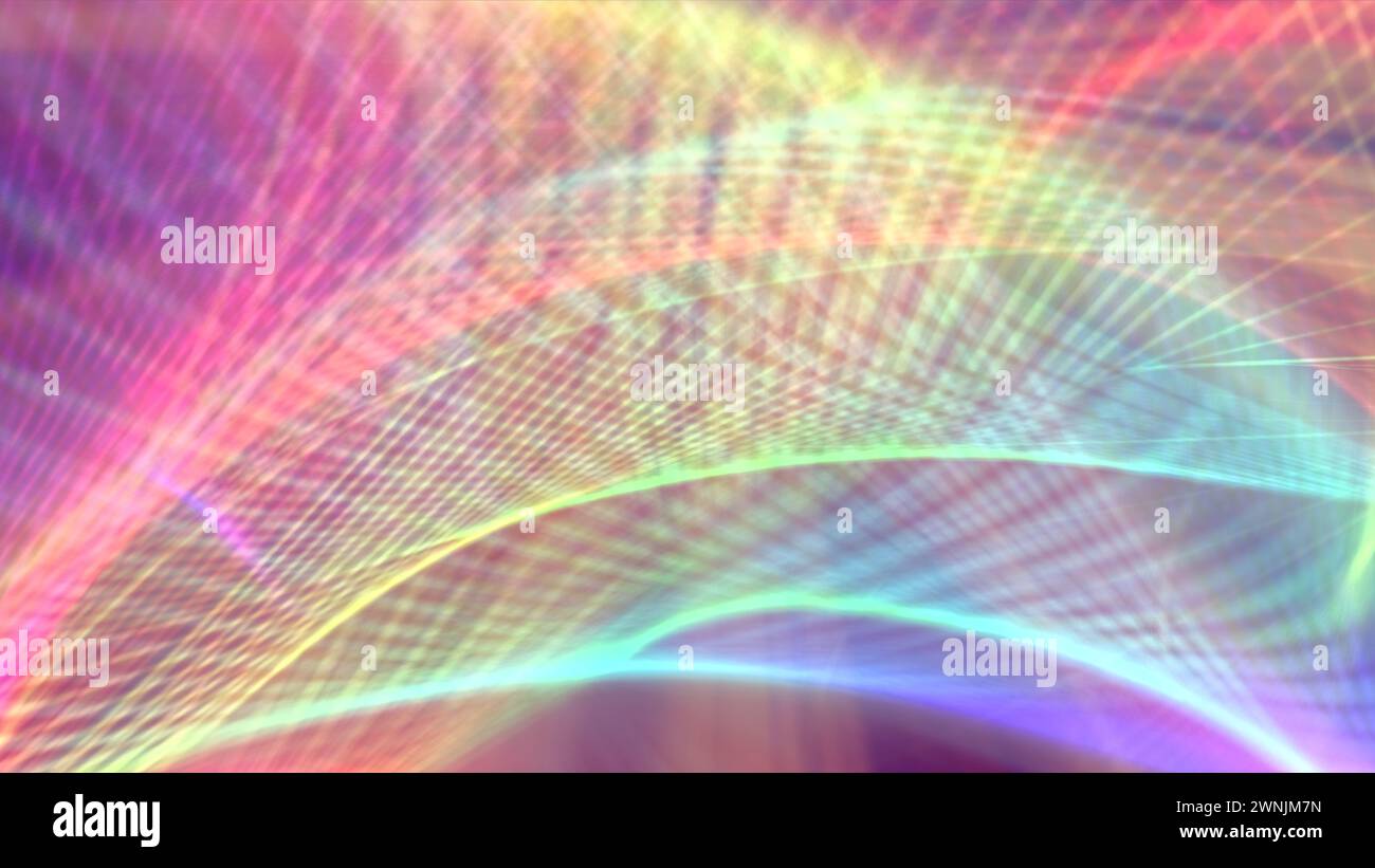 Perspectives Of Fractal Realms abstract background illustration Stock ...