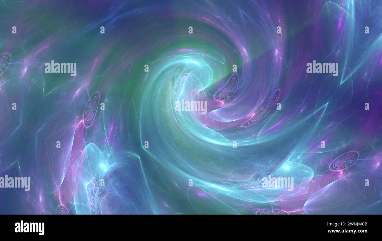 space nebula color smoke abstract illustration render Stock Photo - Alamy