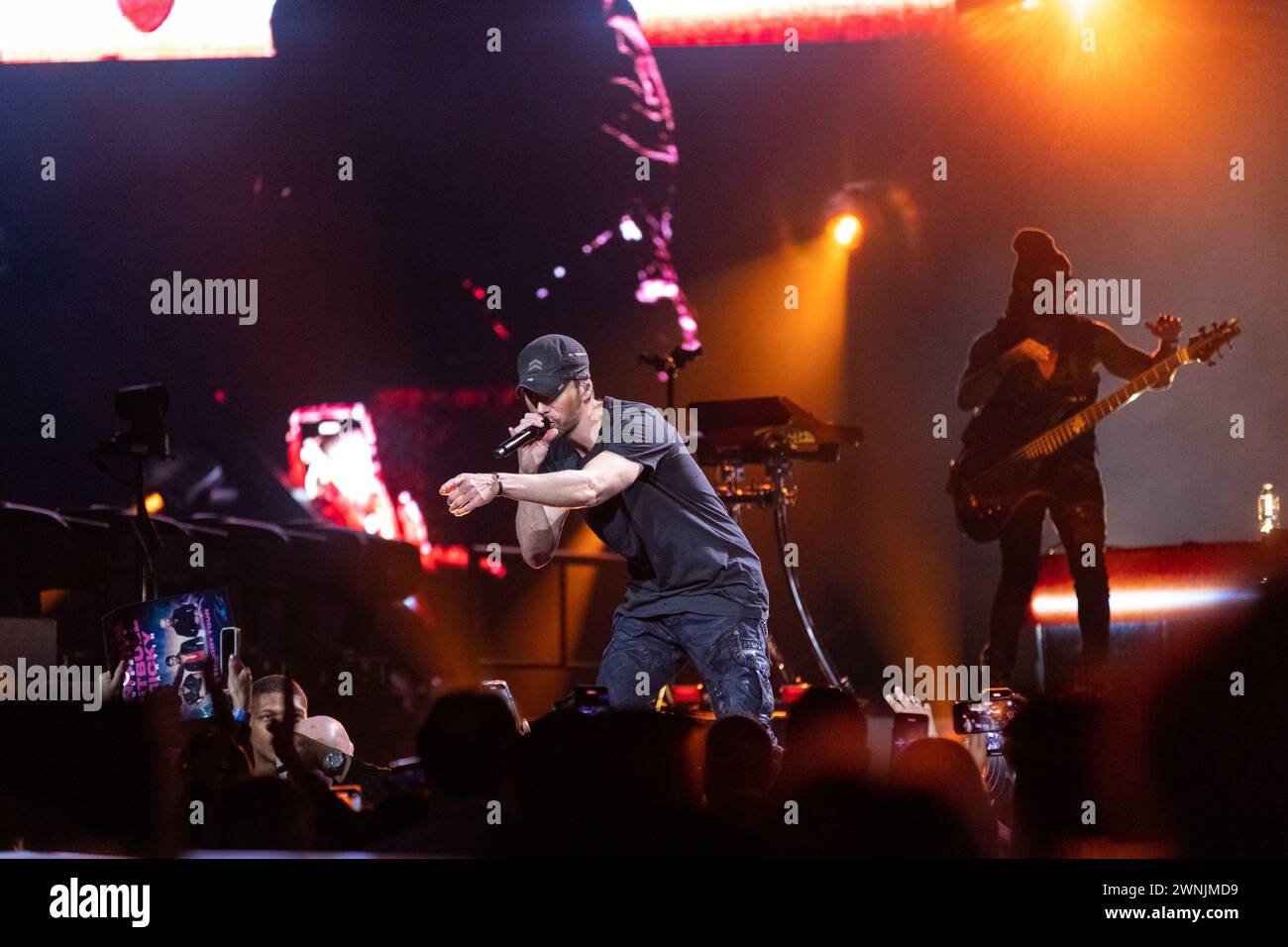 Charlotte, United States. 02nd Mar, 2024. Latin pop artist, Enrique ...