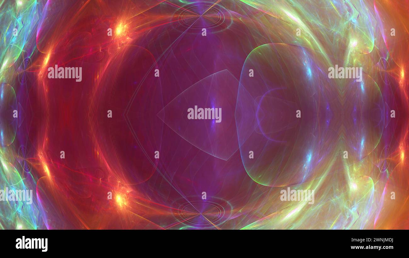 space nebula color smoke abstract illustration render Stock Photo - Alamy