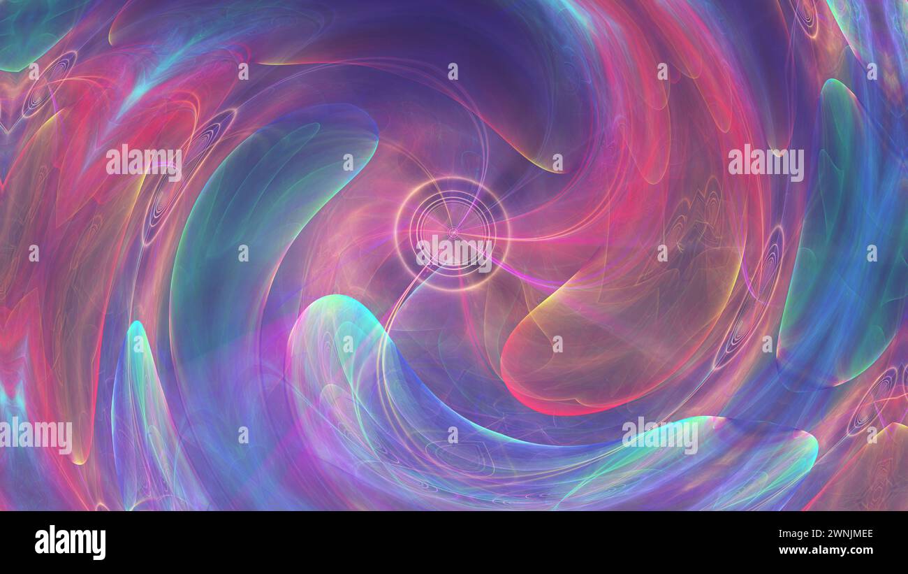 space nebula color smoke abstract illustration render Stock Photo - Alamy