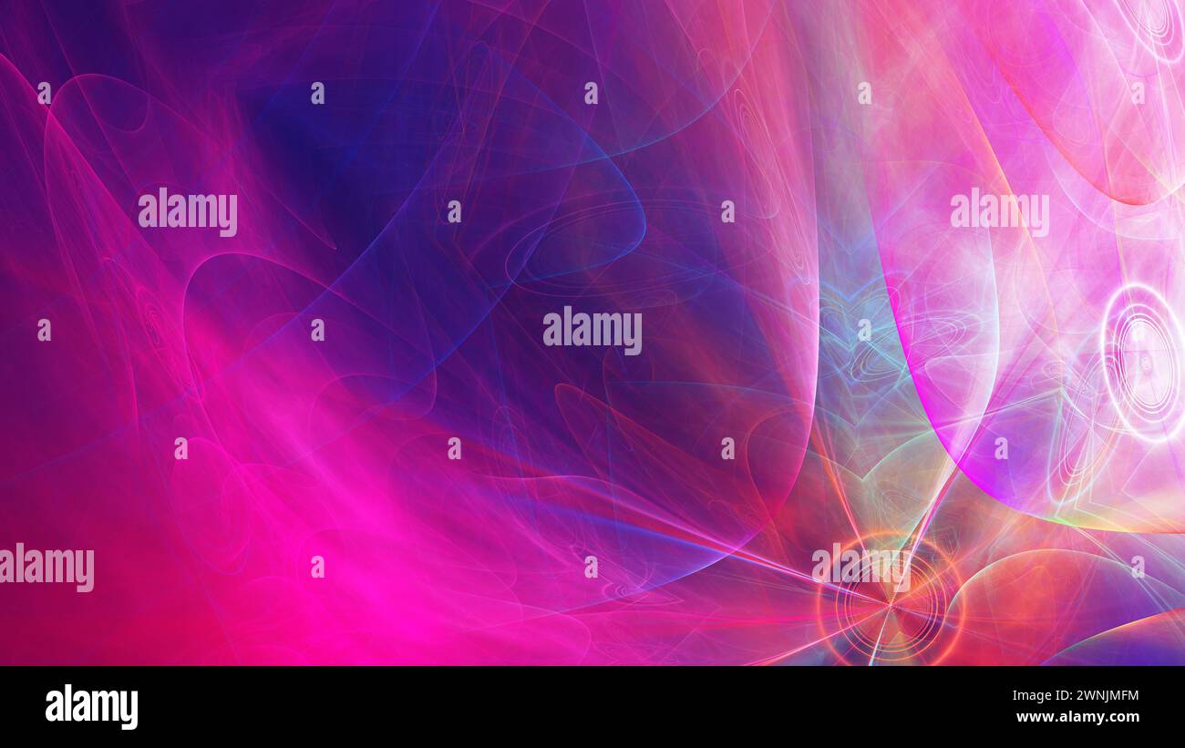 space nebula color smoke abstract illustration render Stock Photo - Alamy