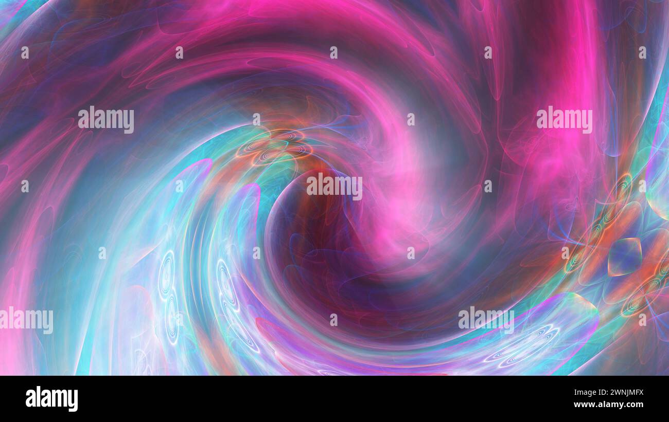 space nebula color smoke abstract illustration render Stock Photo - Alamy