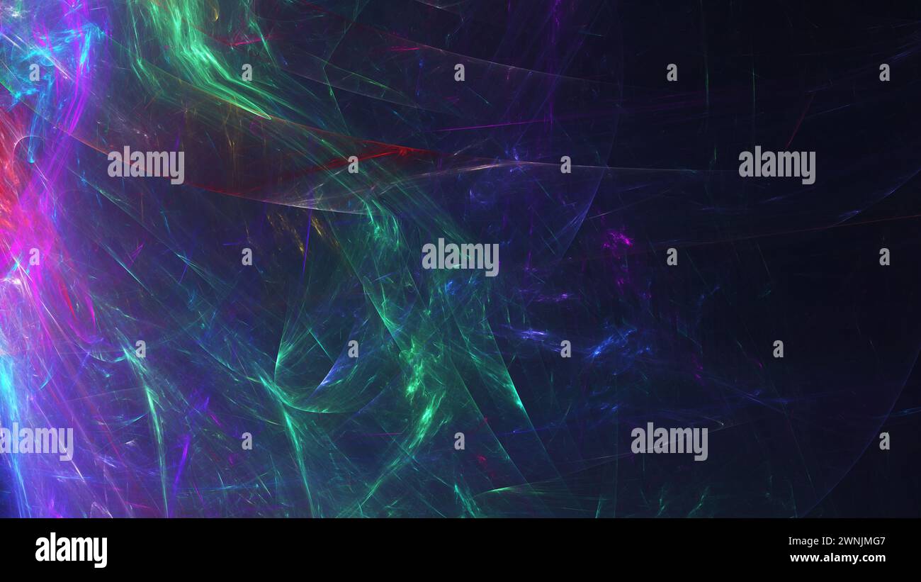 space nebula color smoke abstract illustration render Stock Photo - Alamy