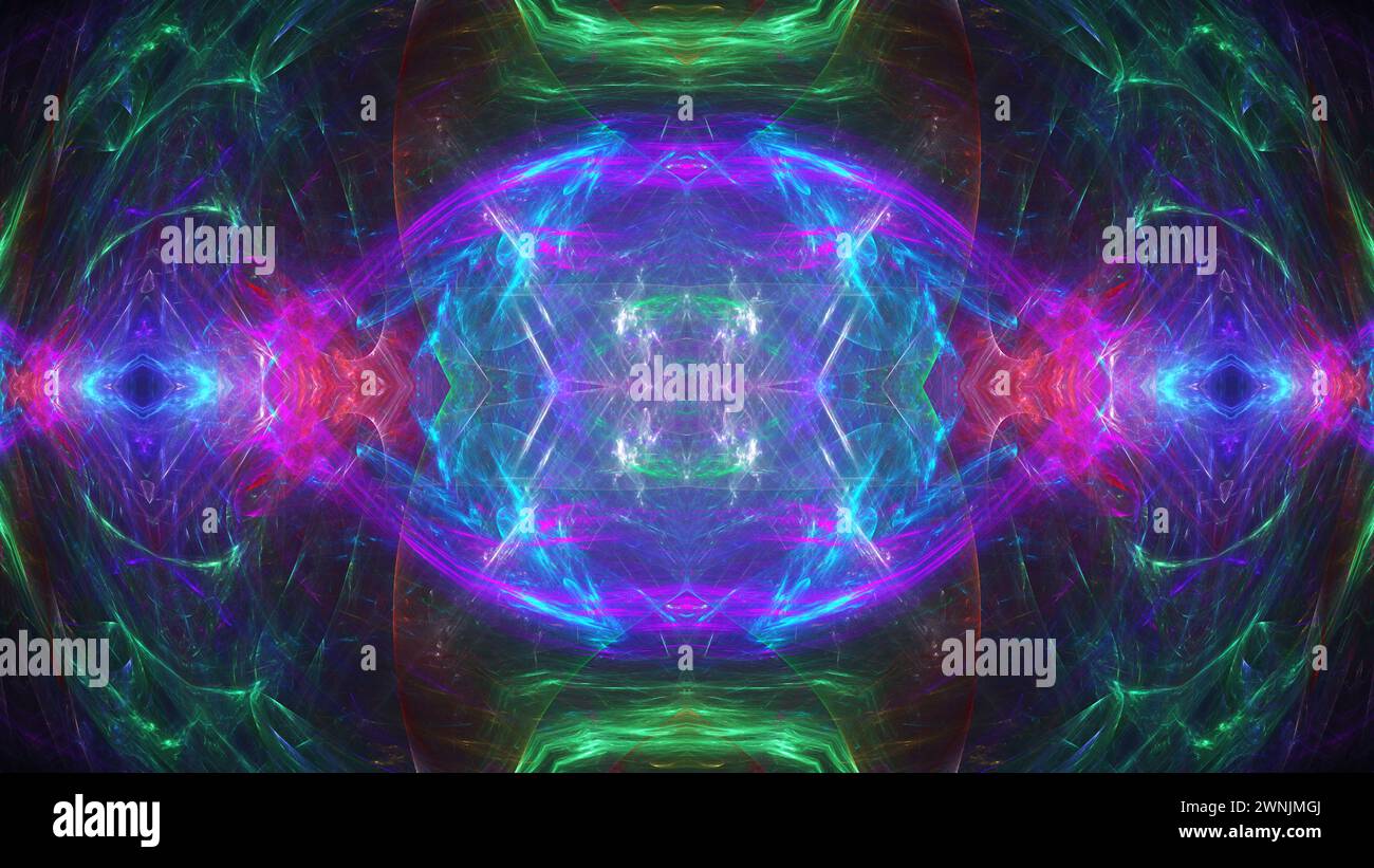 space nebula color smoke abstract illustration render Stock Photo - Alamy