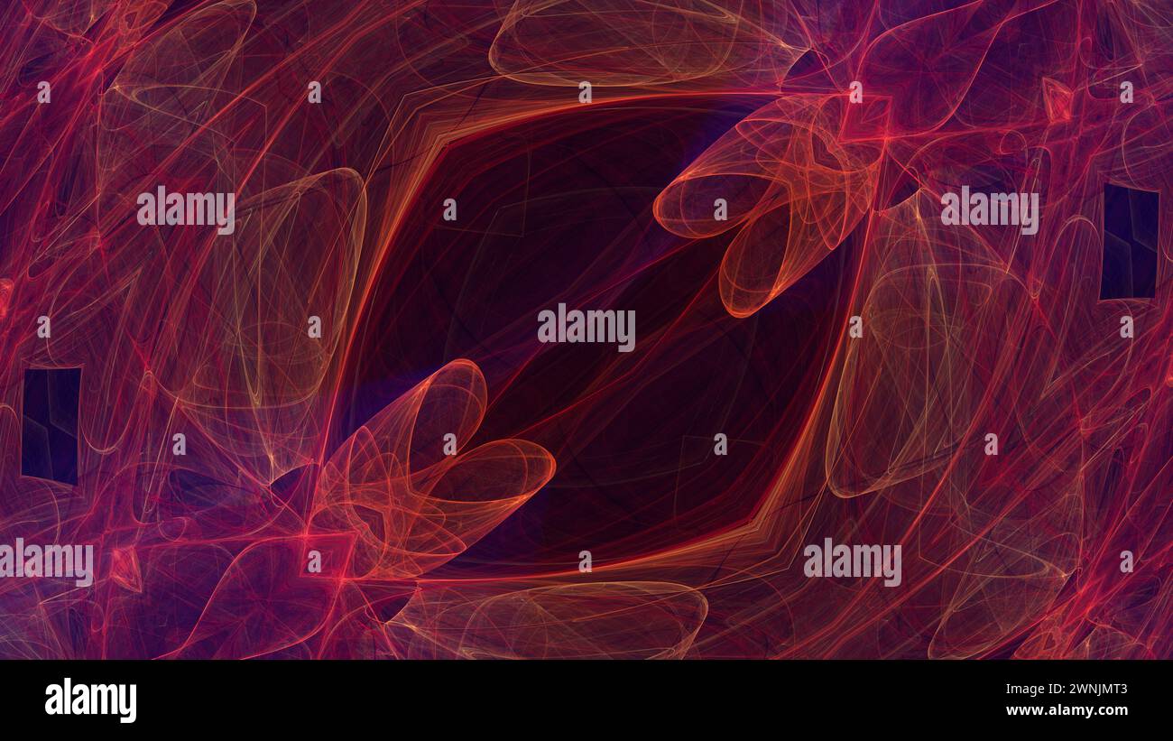 line smoke abstract background illustration render Stock Photo - Alamy