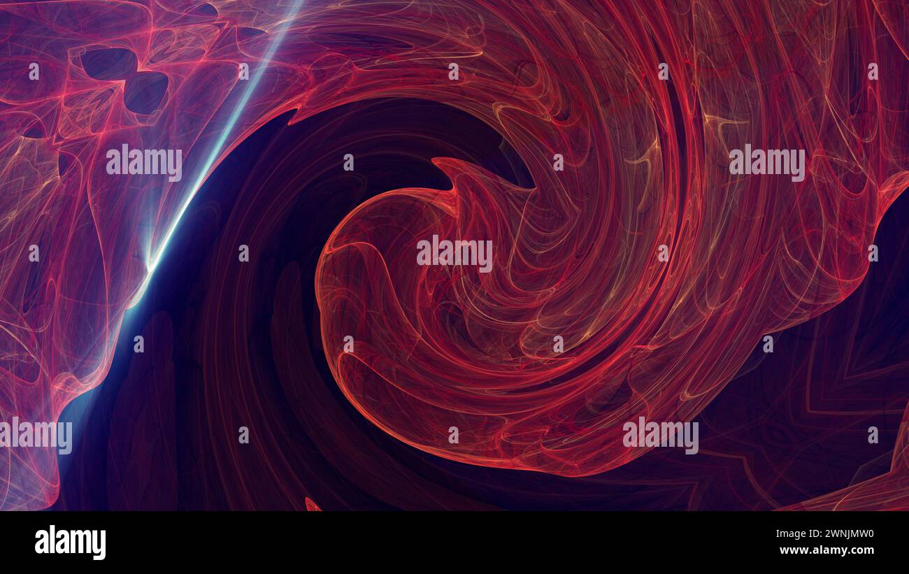 line smoke abstract background illustration render Stock Photo - Alamy