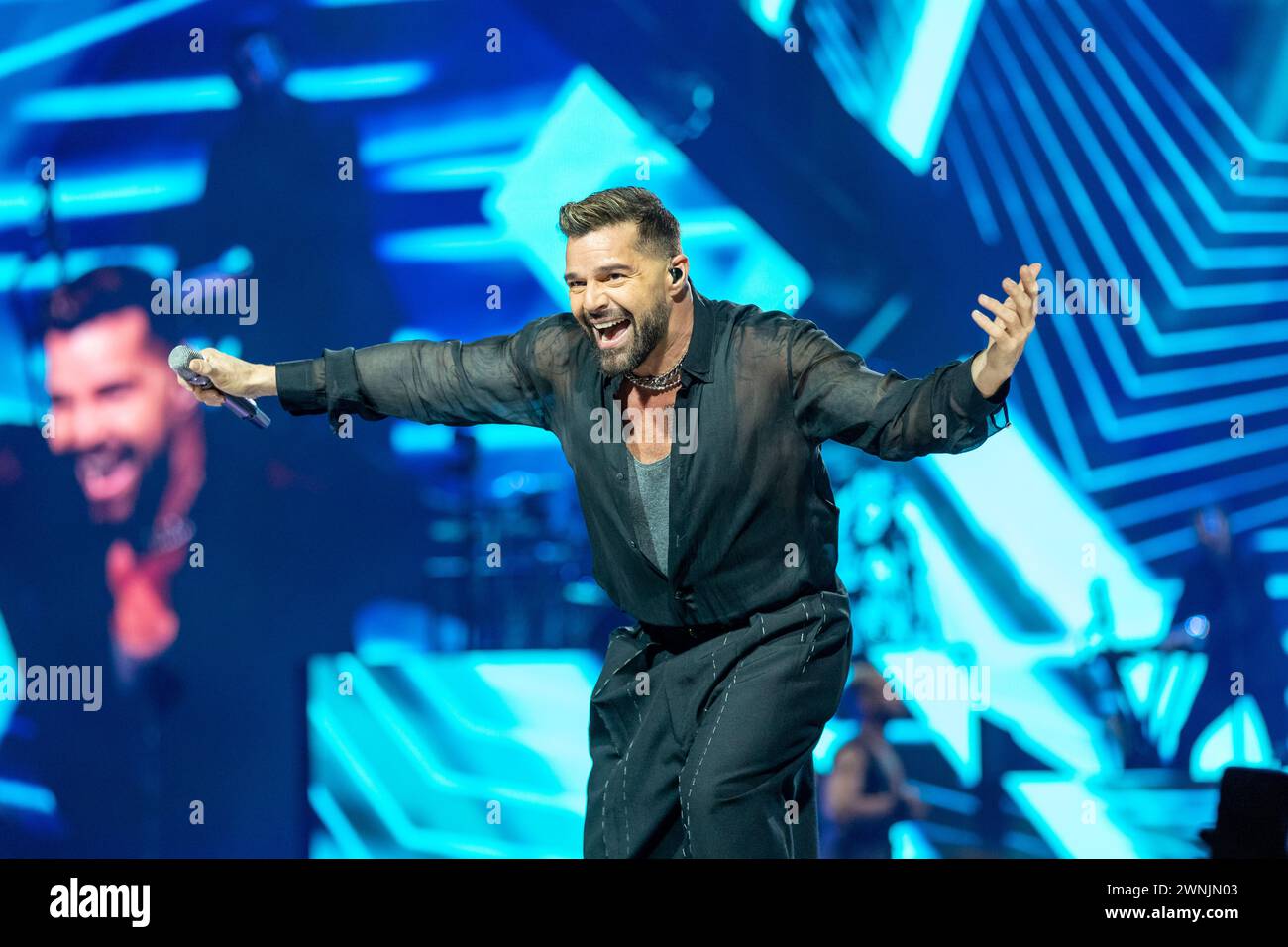 Charlotte, United States. 02nd Mar, 2024. Latino singer and songwriting ...