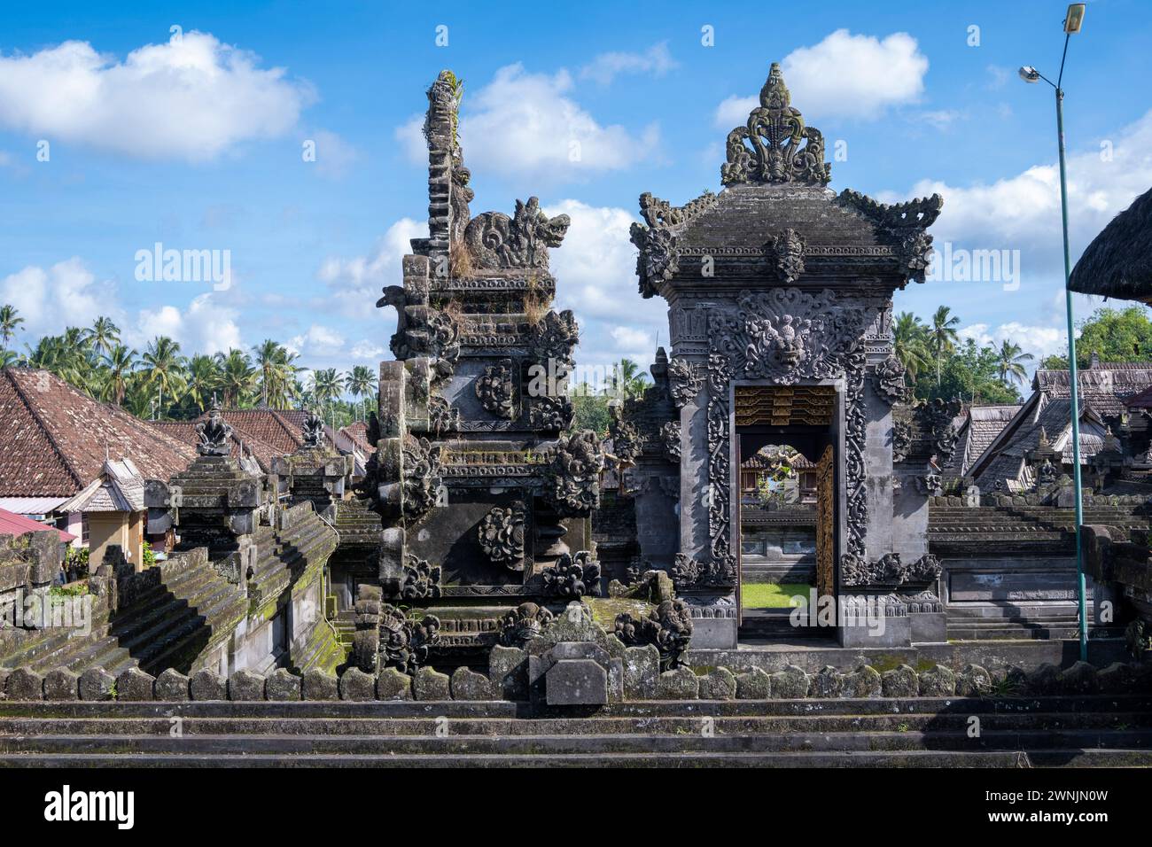 Traditional Authentic Balinese Village Architecture at Penglipuran ...