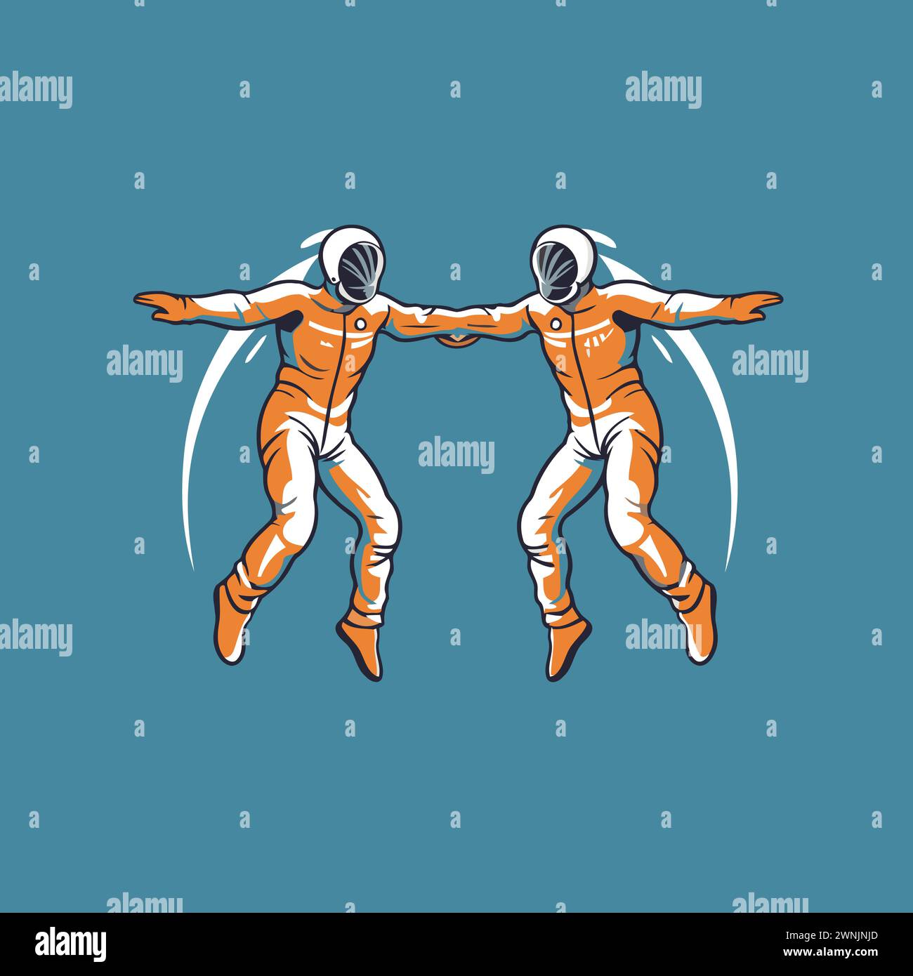 Spaceman flying hi-res stock photography and images - Alamy