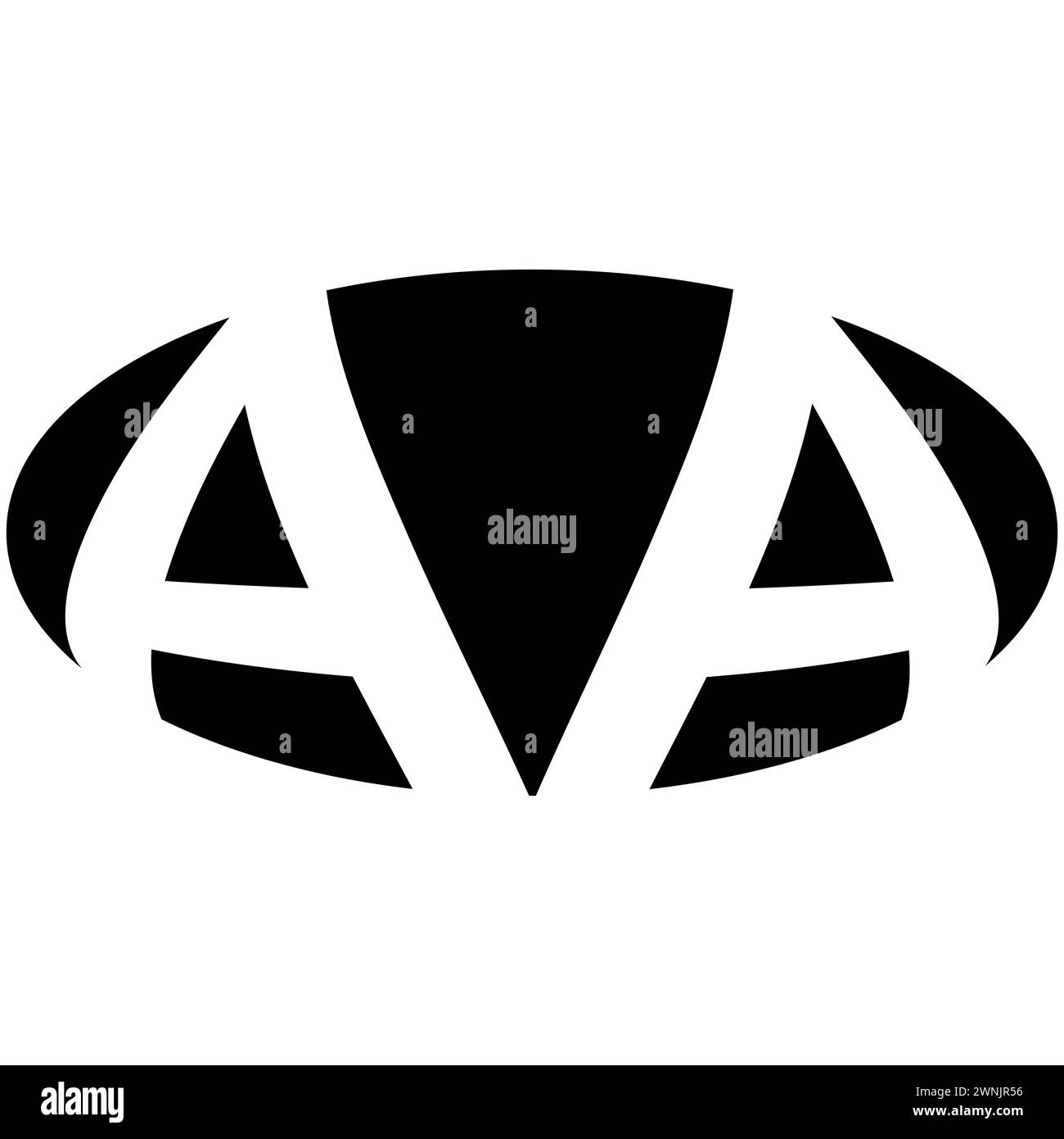 Two letter logo Black and White Stock Photos & Images - Alamy