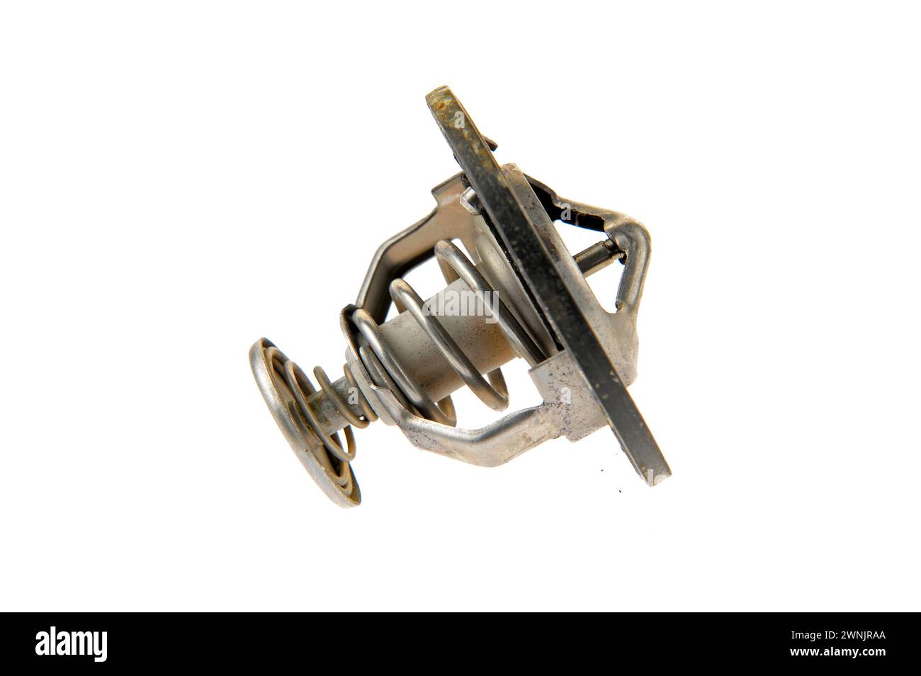 Spare parts for cars, thermostat Stock Photo - Alamy