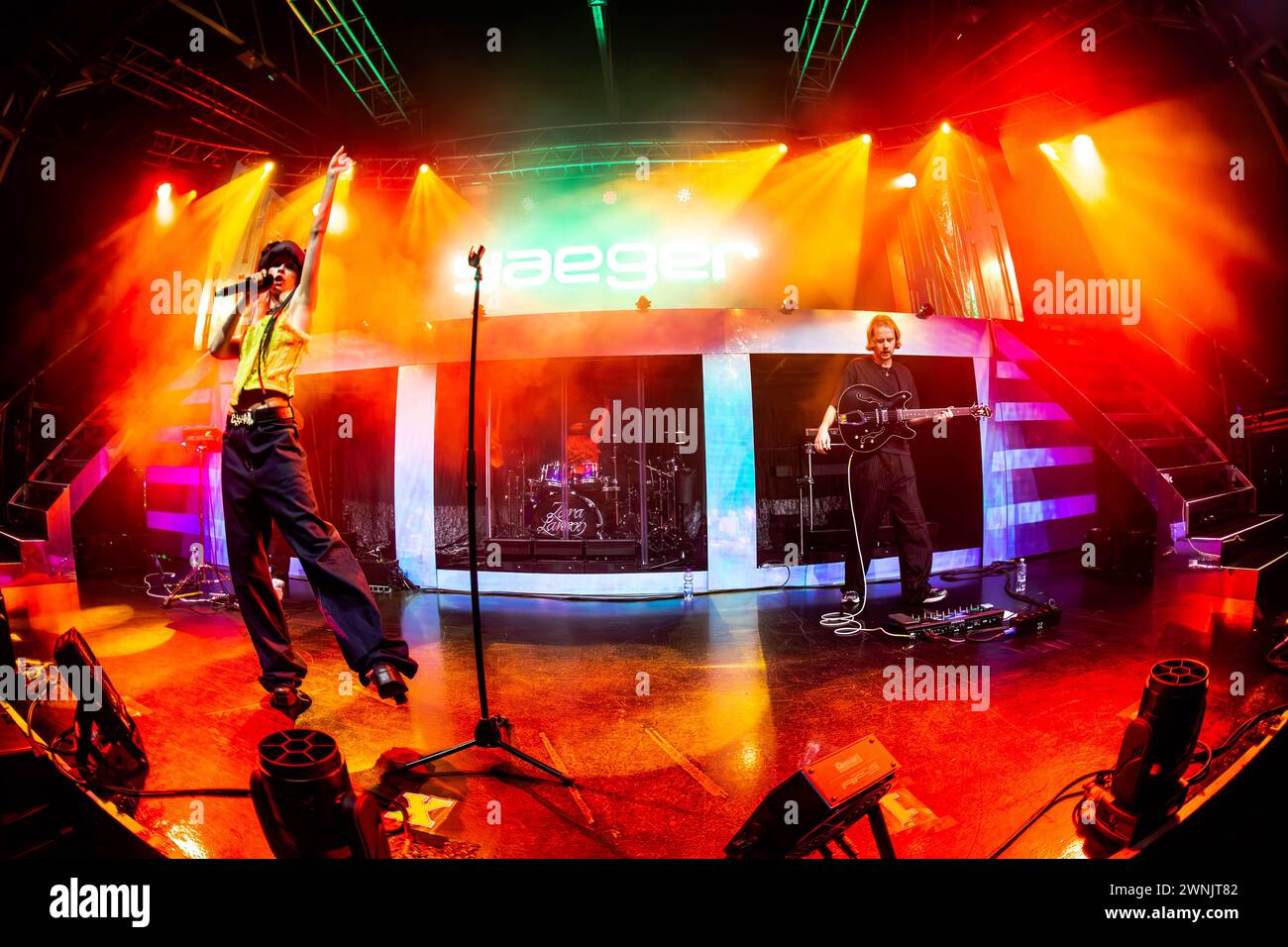 Milan, Italy. 02nd Mar, 2024. The Swedish singer-songwriter Hanna ...