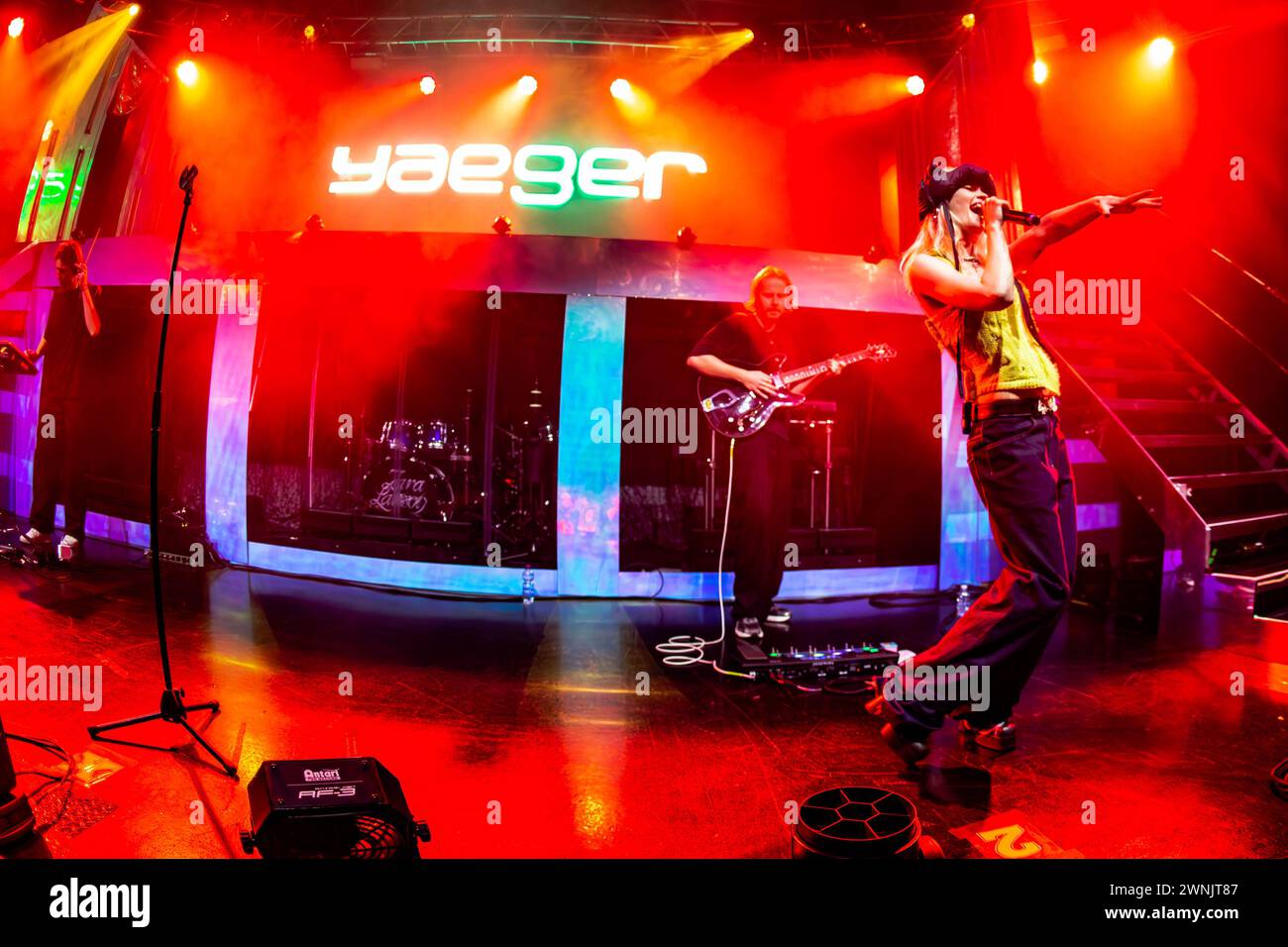 Milan, Italy. 02nd Mar, 2024. The Swedish singer-songwriter Hanna ...