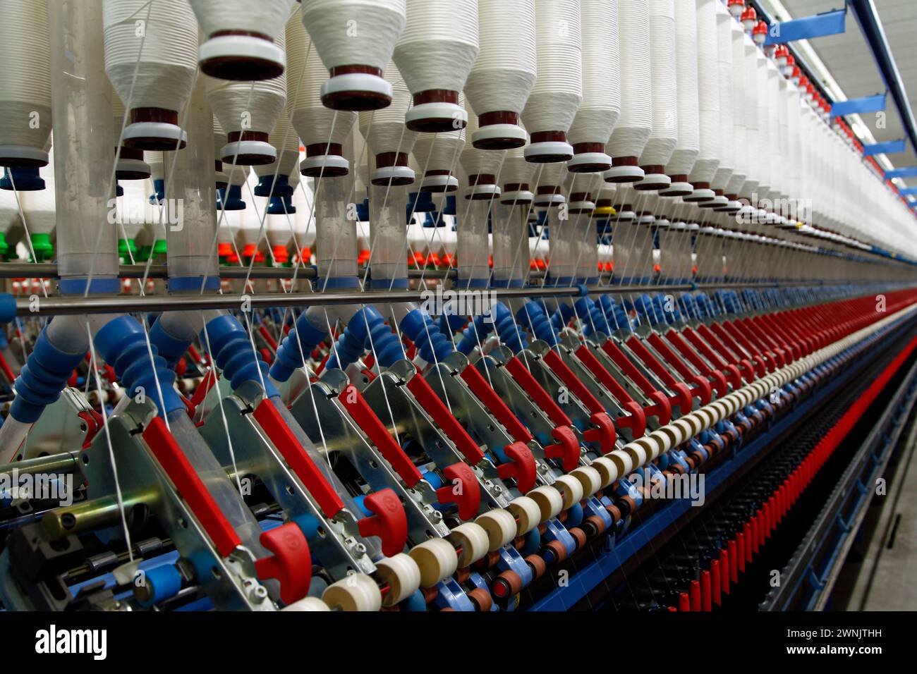 In a rotating machinery and equipment production company Stock Photo ...
